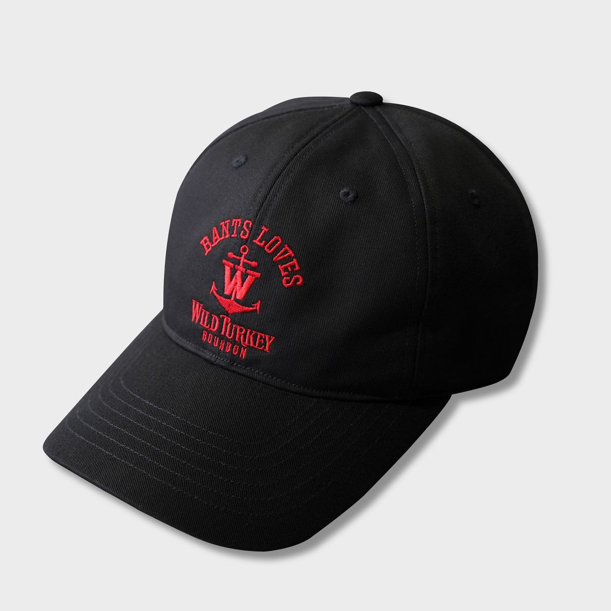 BANTS X WILD TURKEY Cotton Twill Ball Cap (Black) - 감도 깊은 취향 셀렉트샵 29CM
