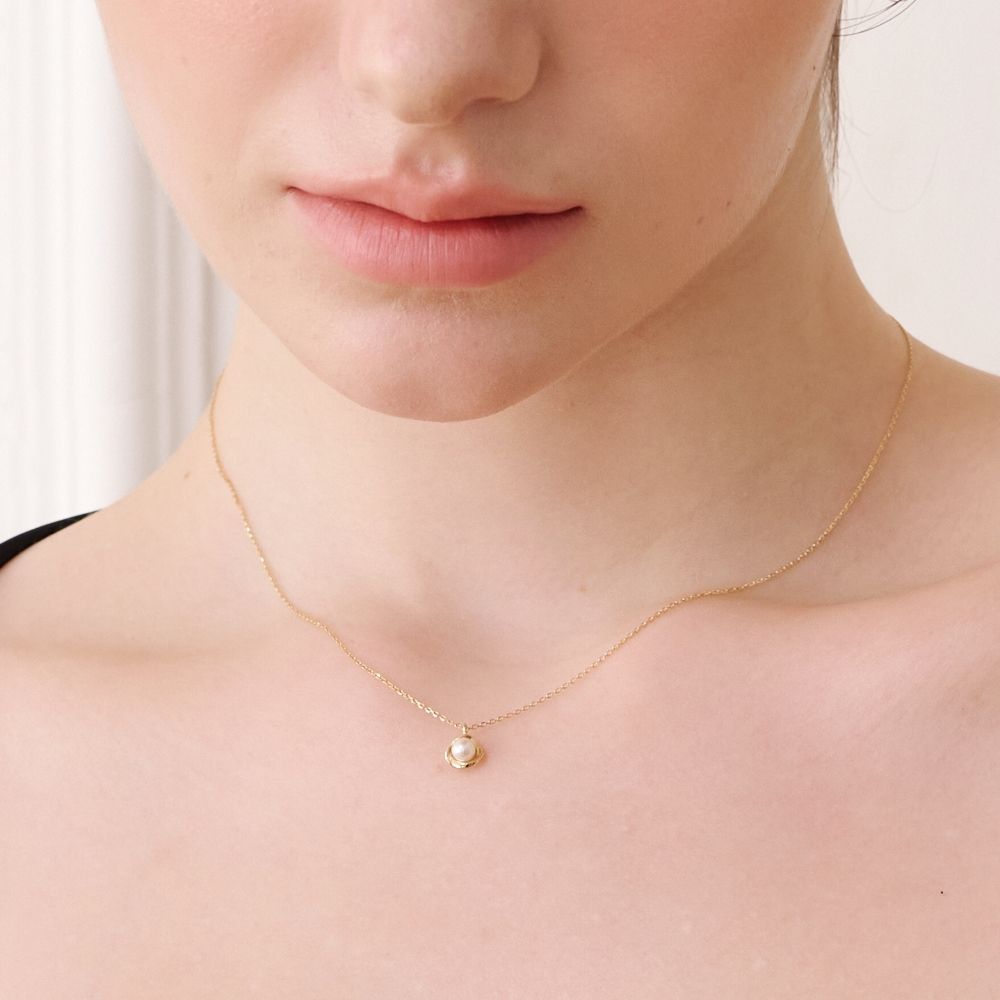 14k 네스트 진주 목걸이 - 감도 깊은 취향 셀렉트샵 29CM