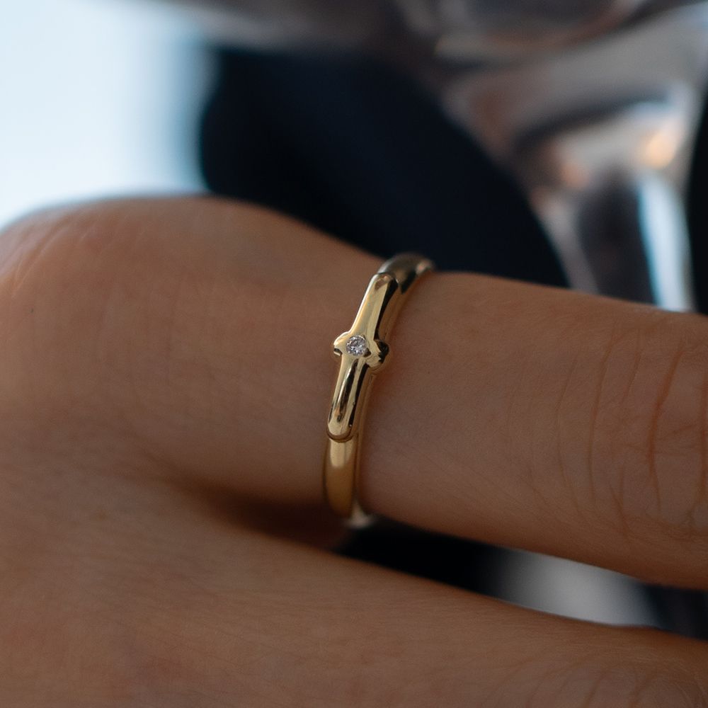 HUG LAB DIA RING_GOLD - 감도 깊은 취향 셀렉트샵 29CM