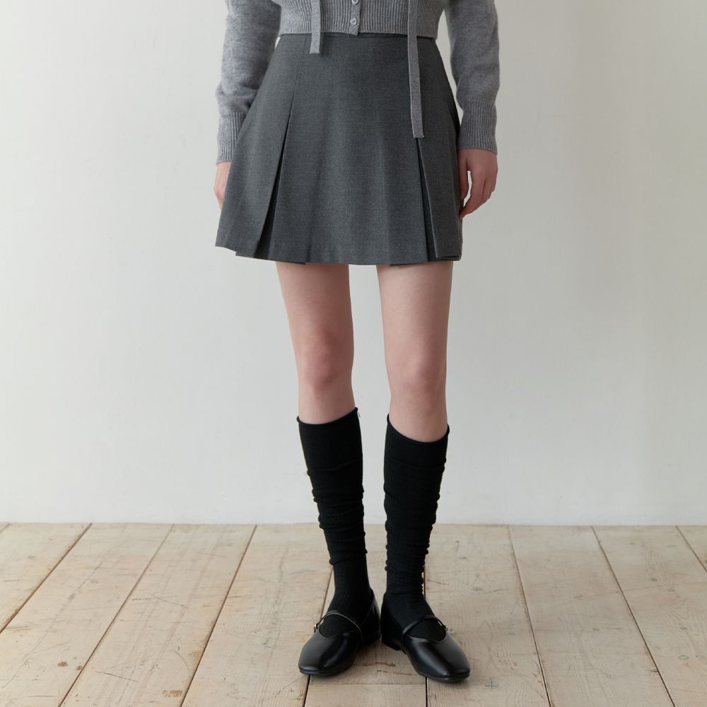 Lead mini skirt (gray) - 감도 깊은 취향 셀렉트샵 29CM