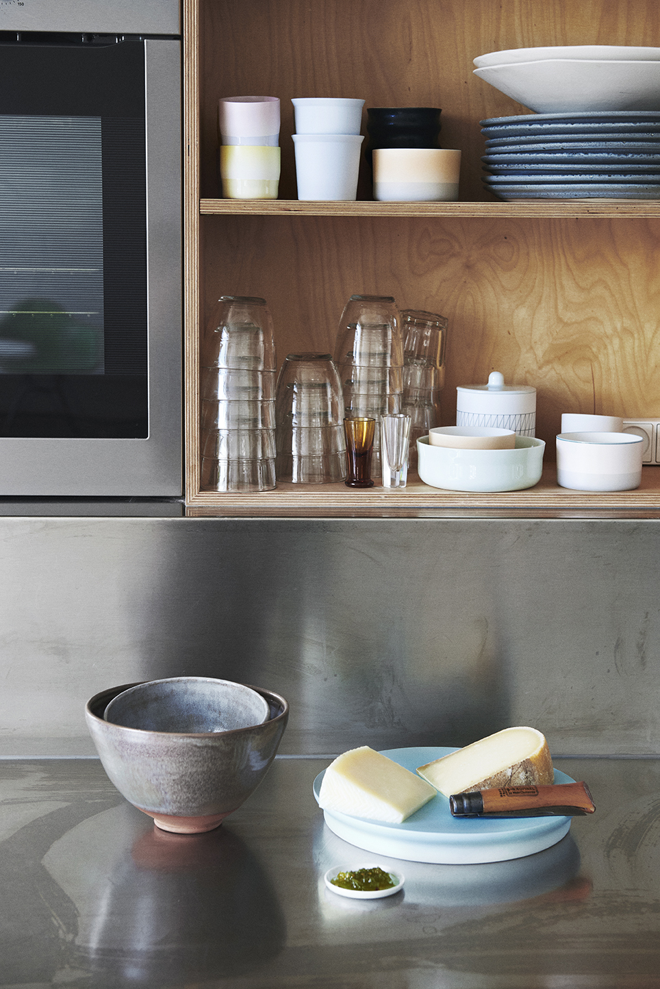 S&B 딥 플레이트 220 플레인 화이트/라이트 그린 - 감도 깊은 취향 셀렉트샵 29CM