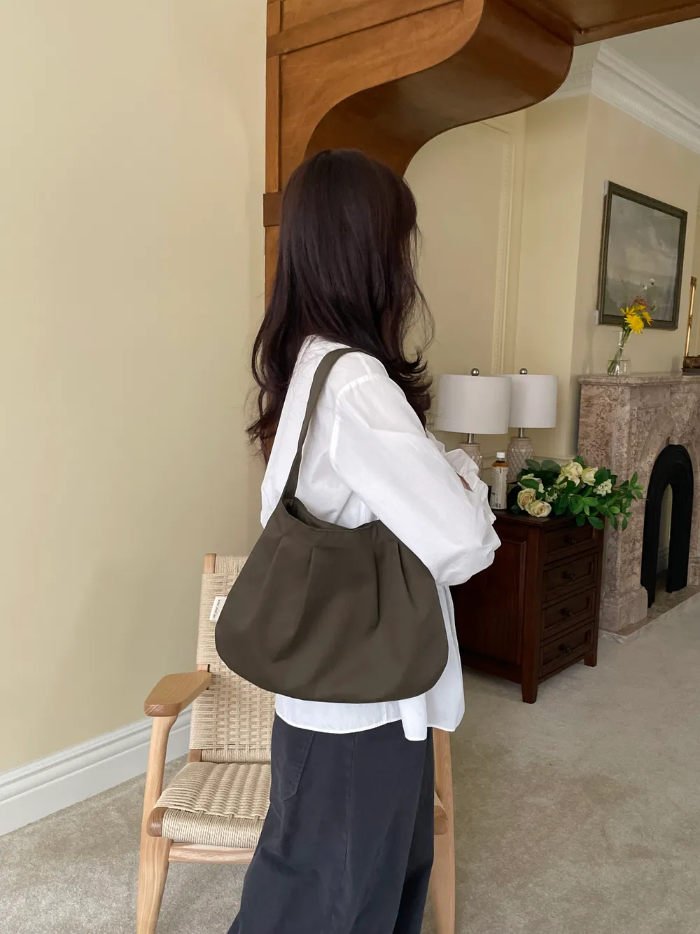 pumpkin bag- khaki - 감도 깊은 취향 셀렉트샵 29CM