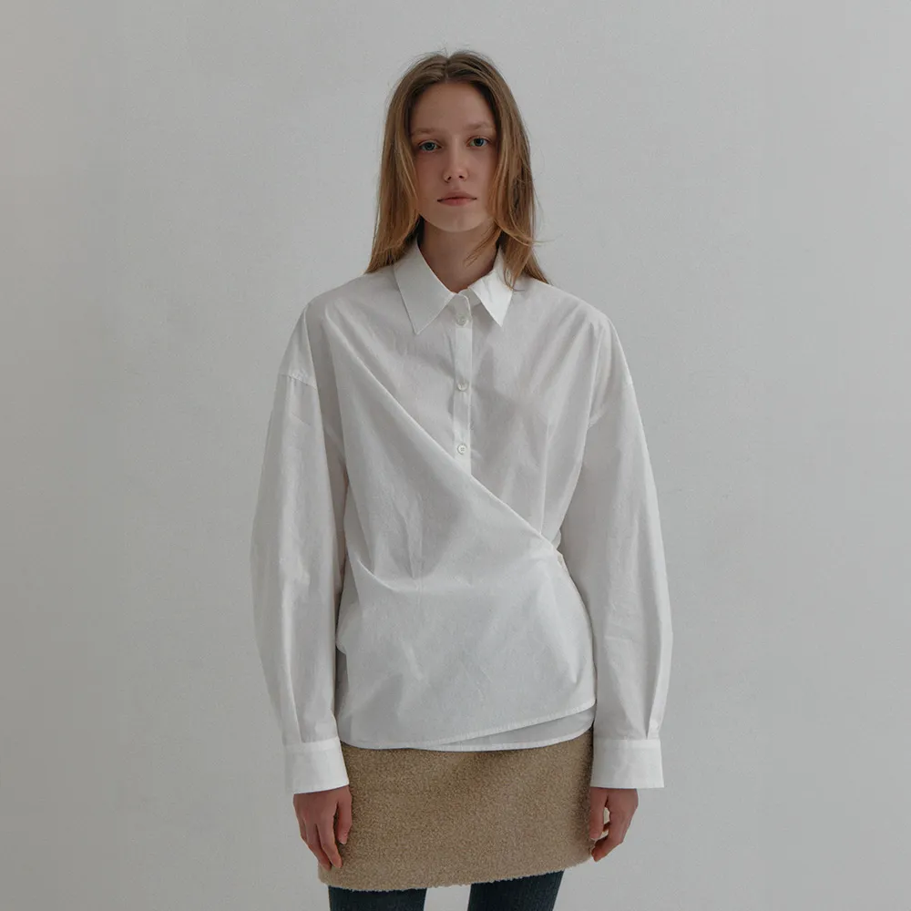 Unbalanced String Shirt (2Colors) - 감도 깊은 취향 셀렉트샵 29CM
