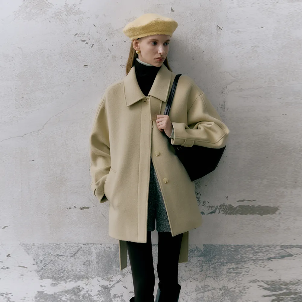 WOOL HALF COAT (butter beige) - 감도 깊은 취향 셀렉트샵 29CM