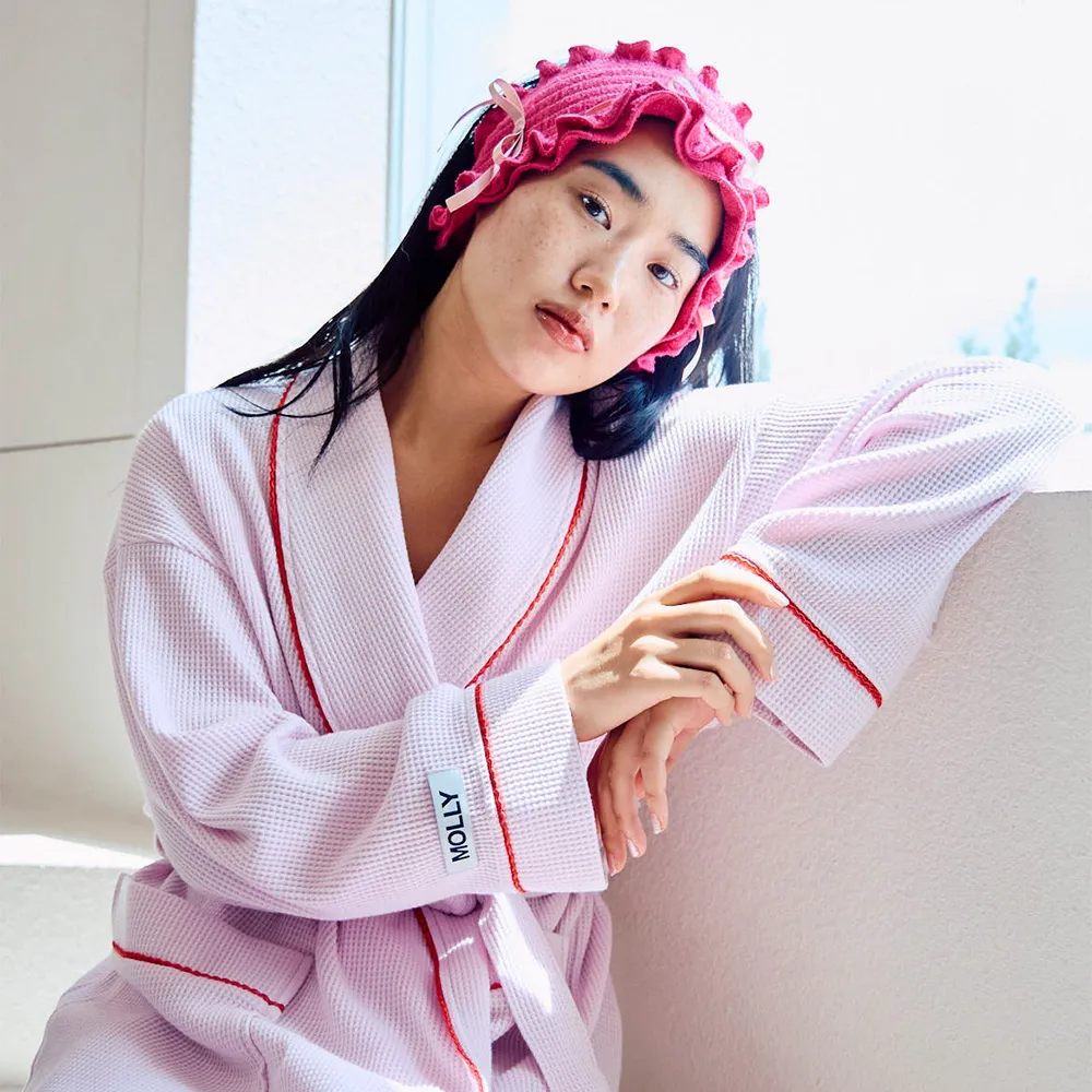 WAFFLE ROBE_PINK - 감도 깊은 취향 셀렉트샵 29CM