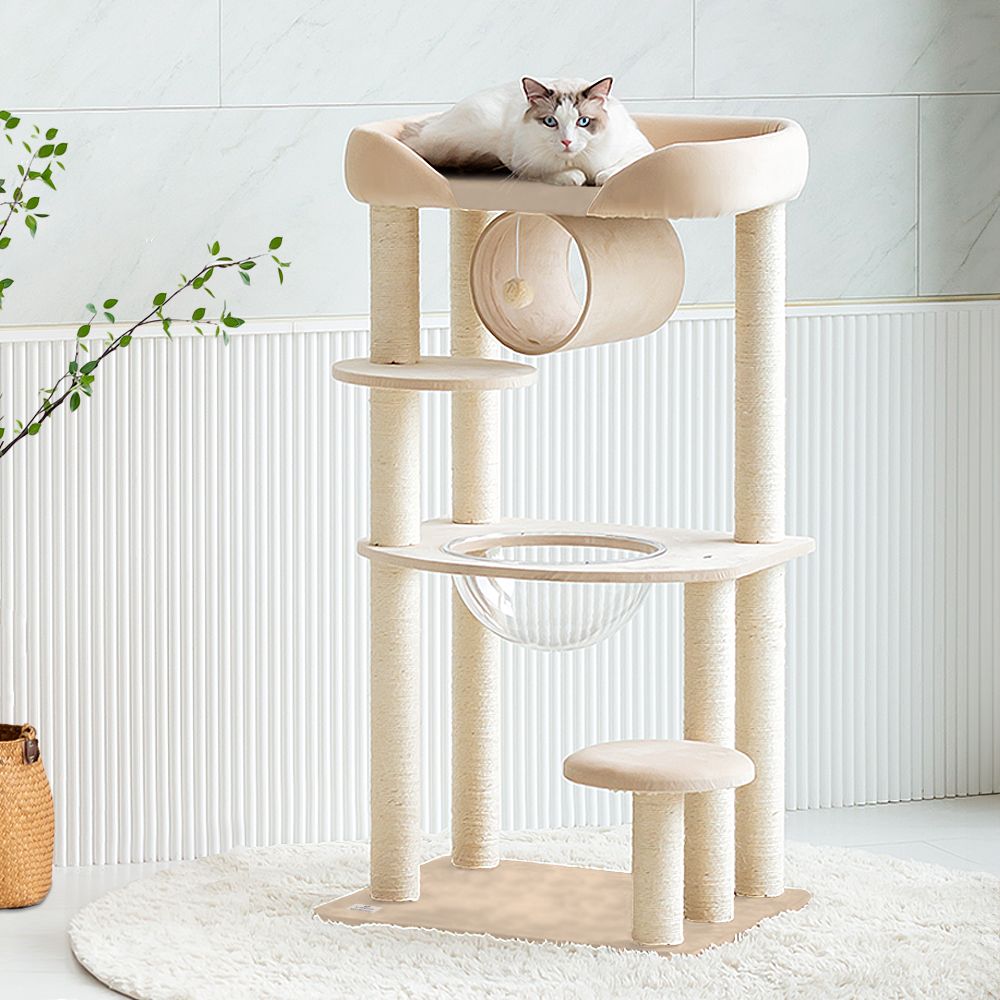 레토 캣타워 프리미엄 고퀄리티 캣폴 고양이 놀이터 LCG-CT01 - 감도 깊은 취향 셀렉트샵 29CM
