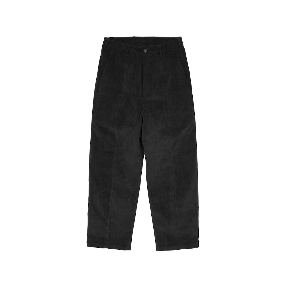 CORDUROY SLIDE PANTS BLACK - 감도 깊은 취향 셀렉트샵 29CM