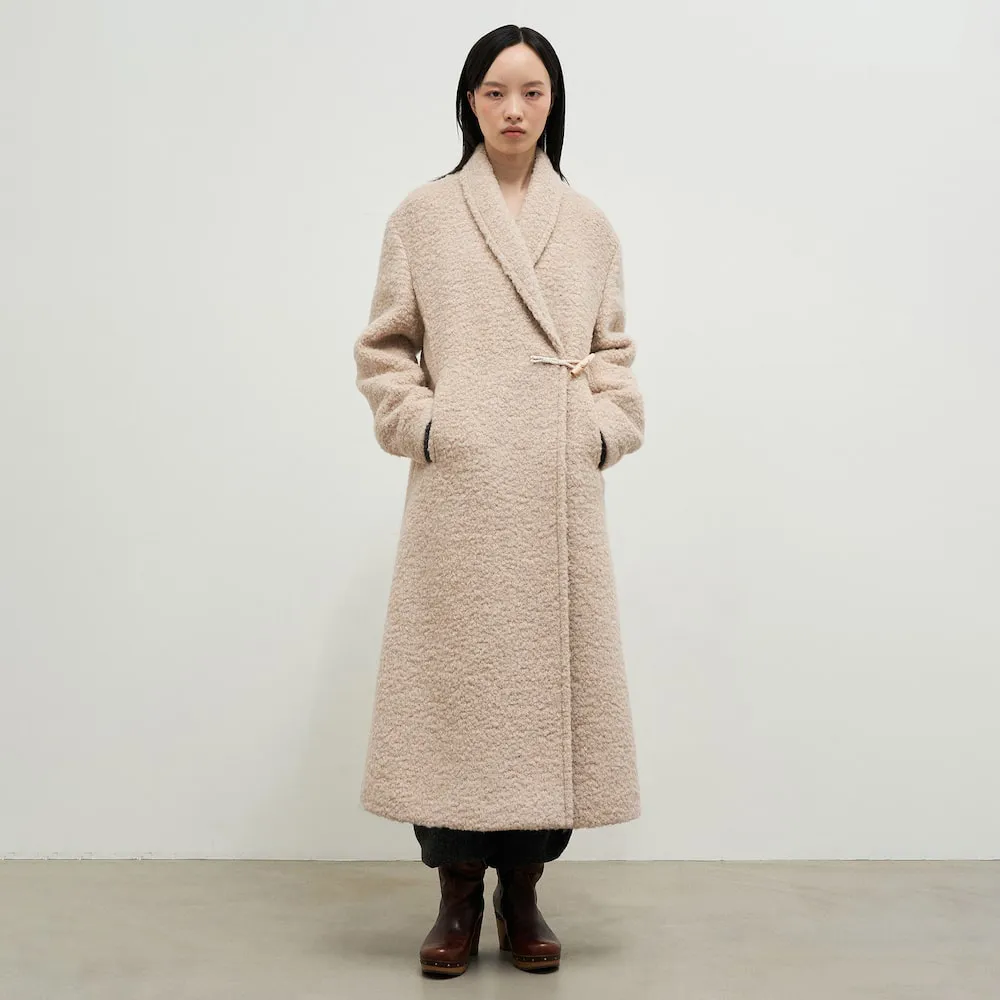 Fuzzy Long Coat Ivory (AG4X3VA020) - 감도 깊은 취향 셀렉트샵 29CM