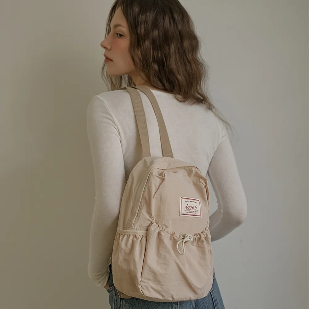 미니 스트링 백팩 웜 아이보리 Mini string backpack Warm ivory - 감도 깊은 취향 셀렉트샵 29CM