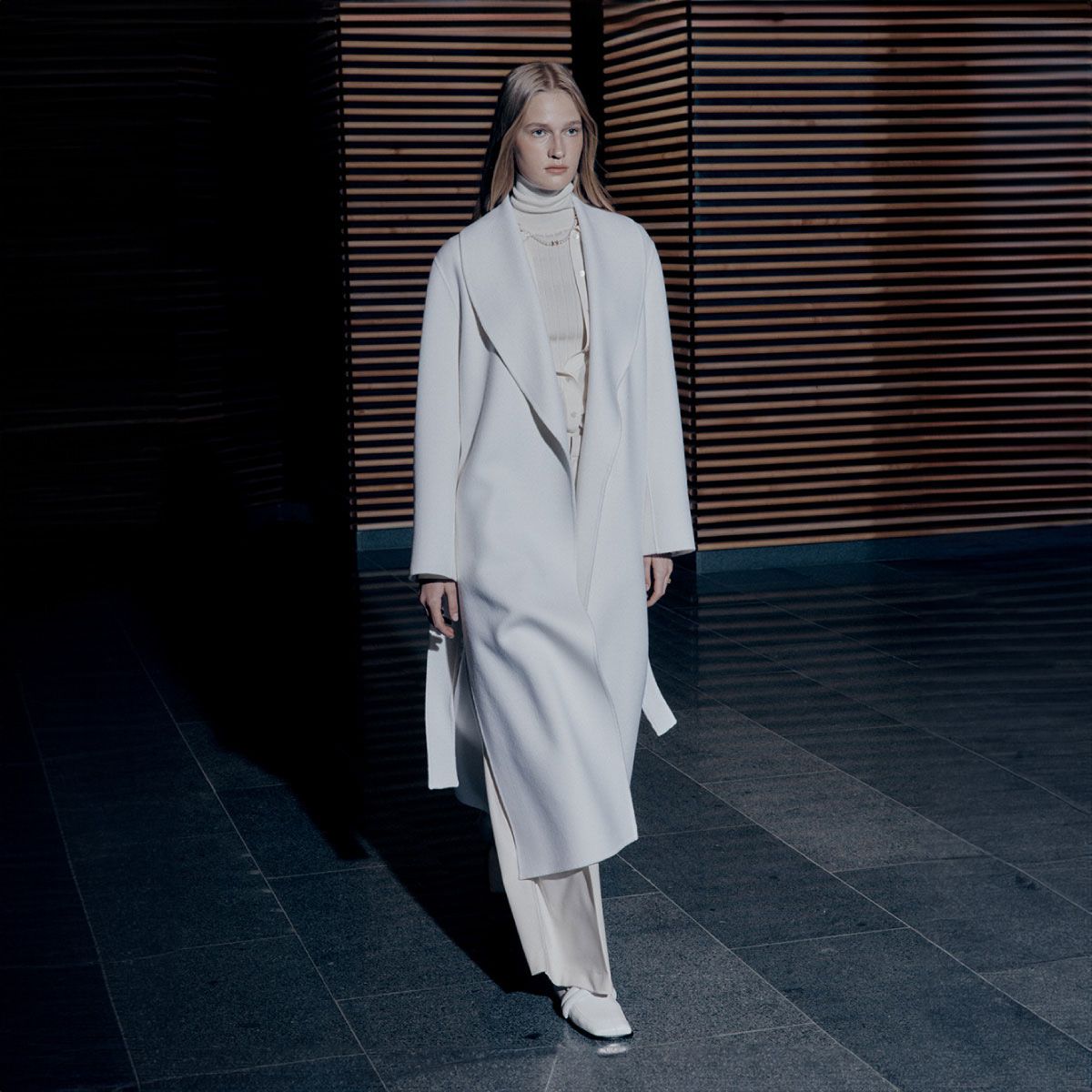 [ANGORA 20%] ANNA Angora Shawl Collar Handmade Coat_Ecru Ivory - 감도 깊은 ...
