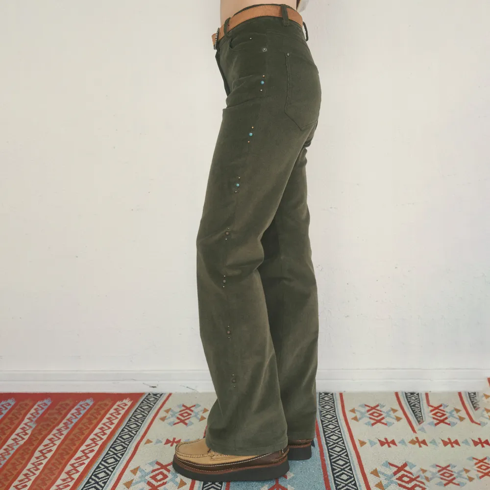 Concho Bootcut Pants [Olive] - 감도 깊은 취향 셀렉트샵 29CM
