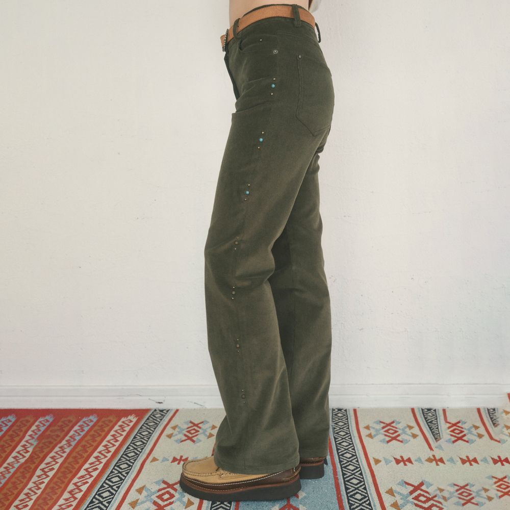 Concho Bootcut Pants [Olive] - 감도 깊은 취향 셀렉트샵 29CM