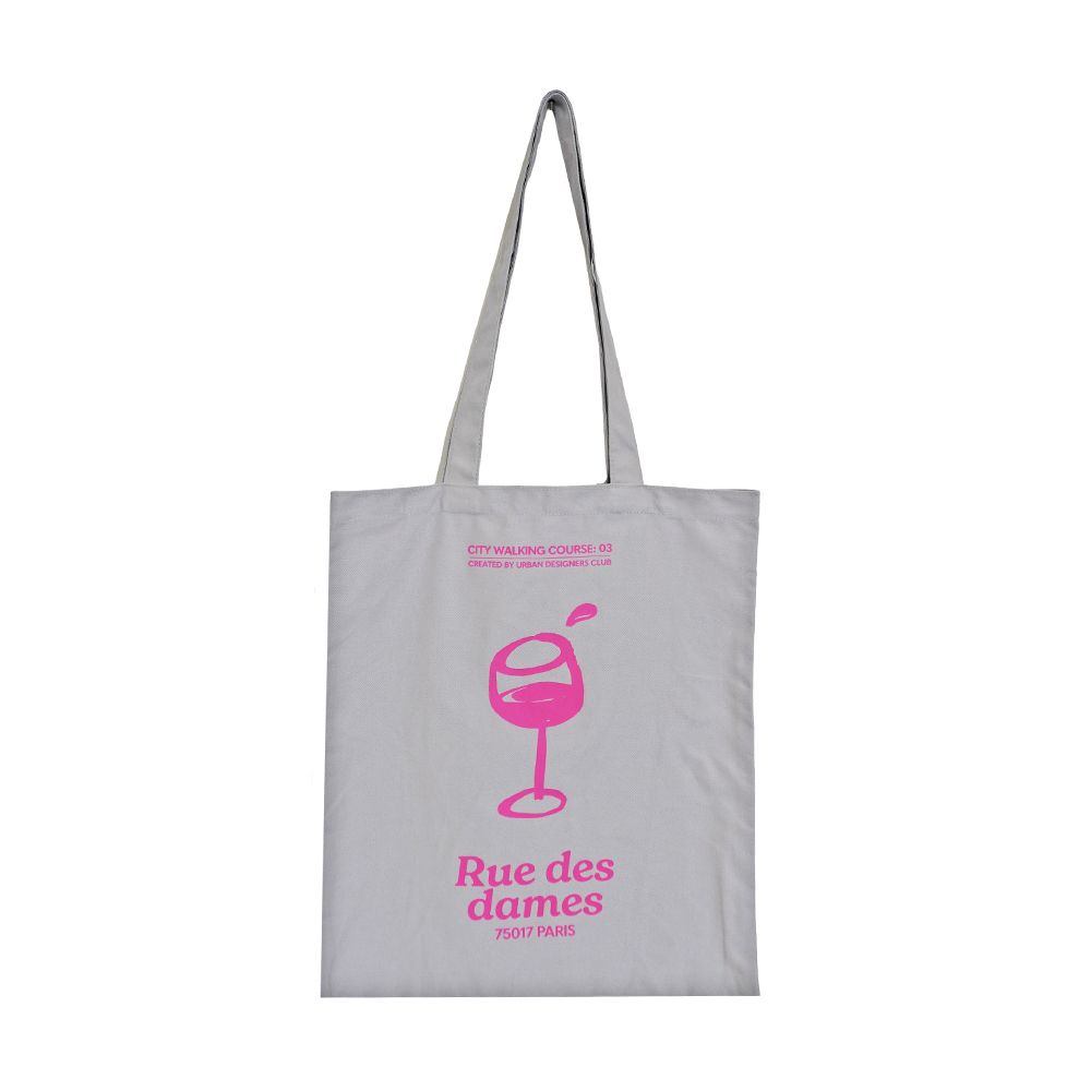 [ACOC X UDC PARIS] Artwork Eco Bag_Gray - 감도 깊은 취향 셀렉트샵 29CM