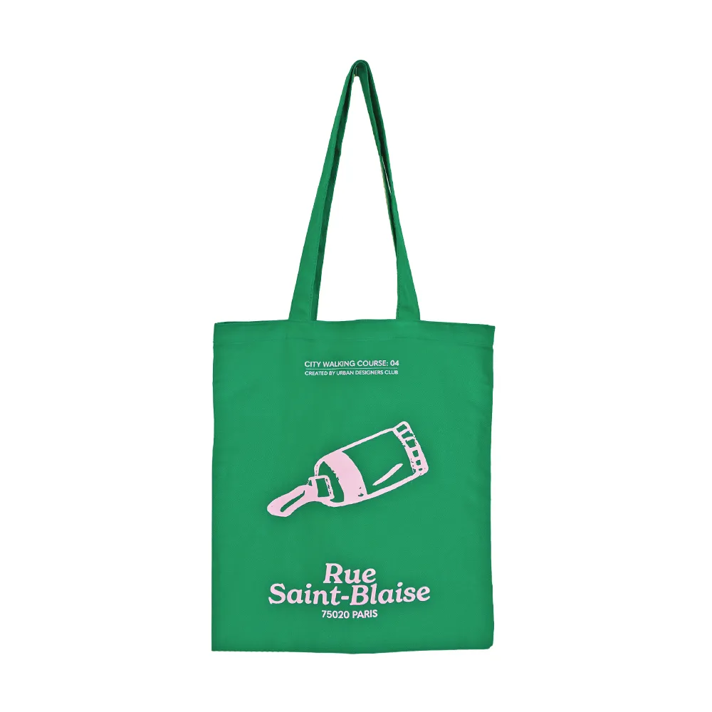 [ACOC X UDC PARIS] Artwork Eco Bag_Green - 감도 깊은 취향 셀렉트샵 29CM