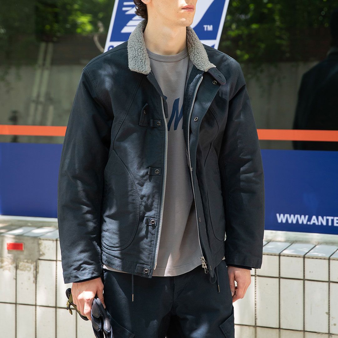 SEAMAN JACKET A - worn navy - 감도 깊은 취향 셀렉트샵 29CM