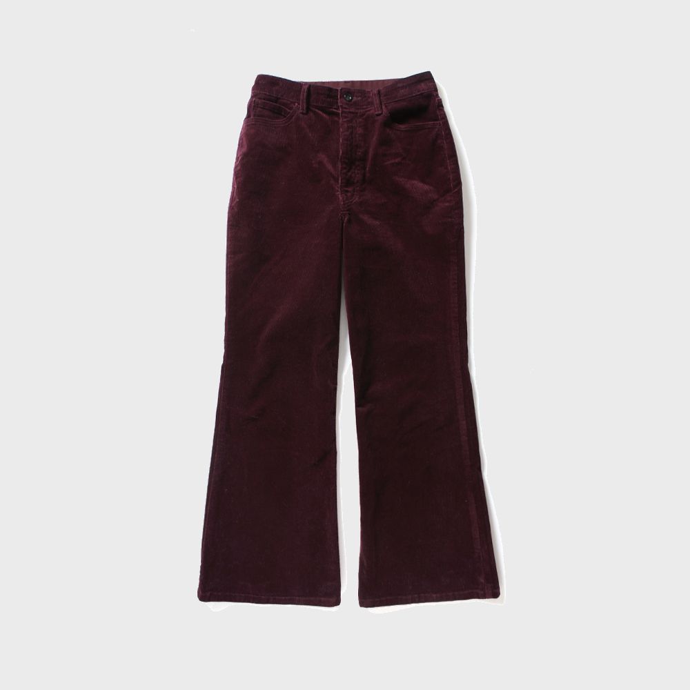 TE3-PT07 코듀로이 부츠컷 팬츠-포트와인 - 감도 깊은 취향 셀렉트샵 29CM