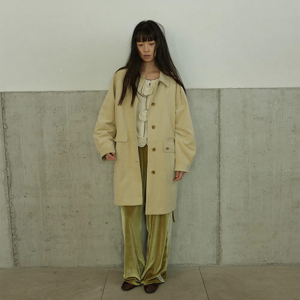 Thick suede half coat_Butter - 감도 깊은 취향 셀렉트샵 29CM