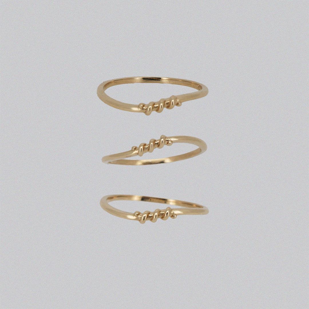 14k middle coil ring - 감도 깊은 취향 셀렉트샵 29CM