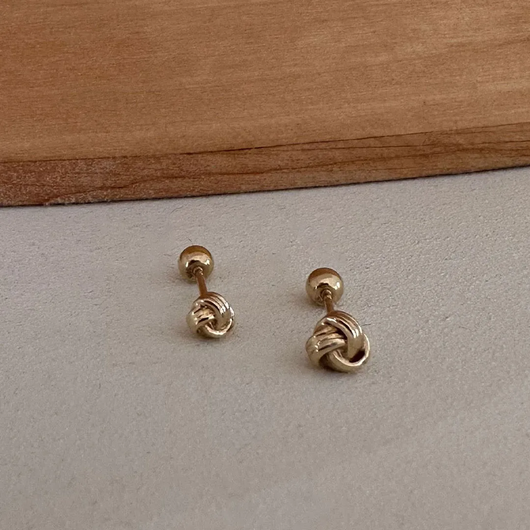 14k weaving ball piercing (2 size) - 감도 깊은 취향 셀렉트샵 29CM