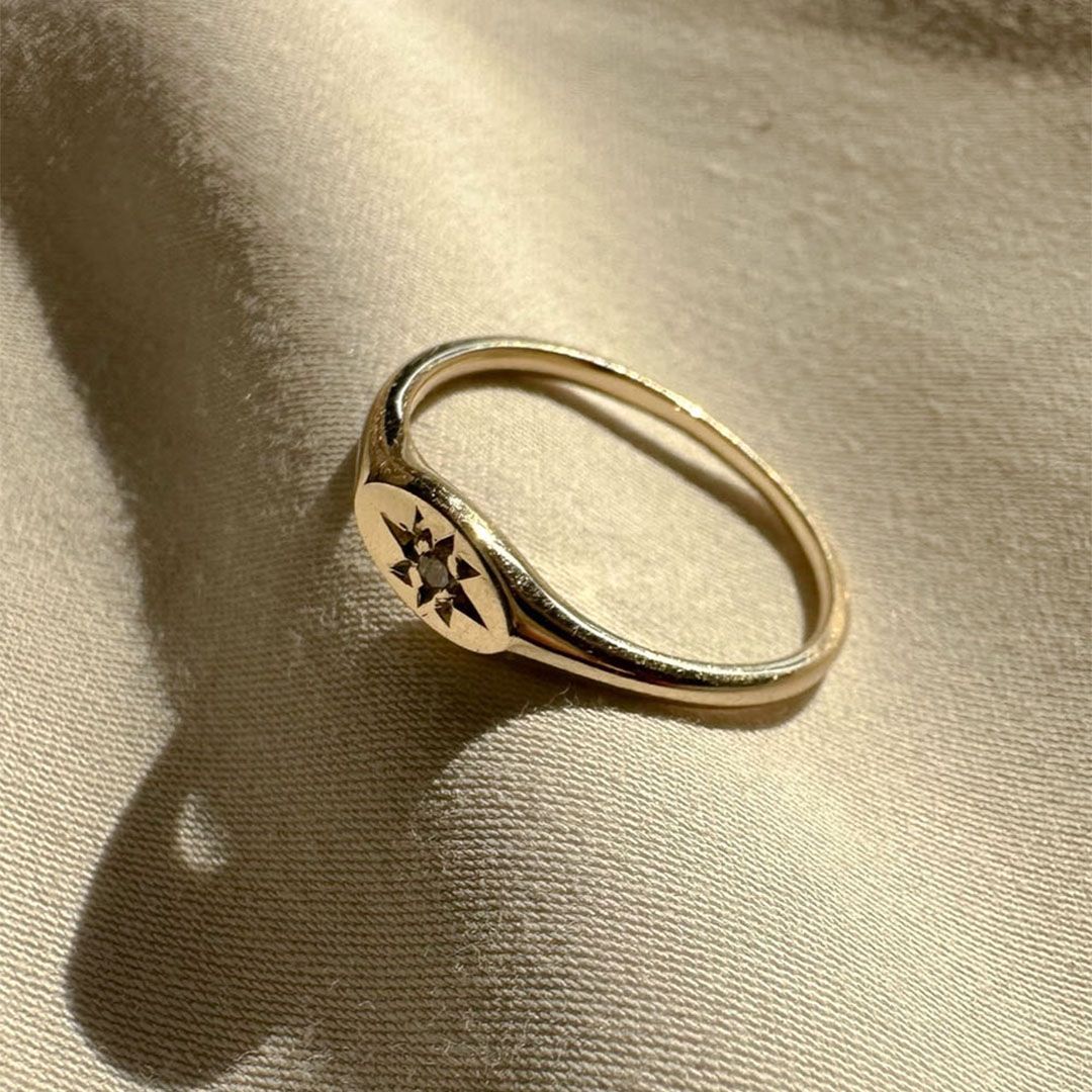 14k cognac dia stella ring - 감도 깊은 취향 셀렉트샵 29CM