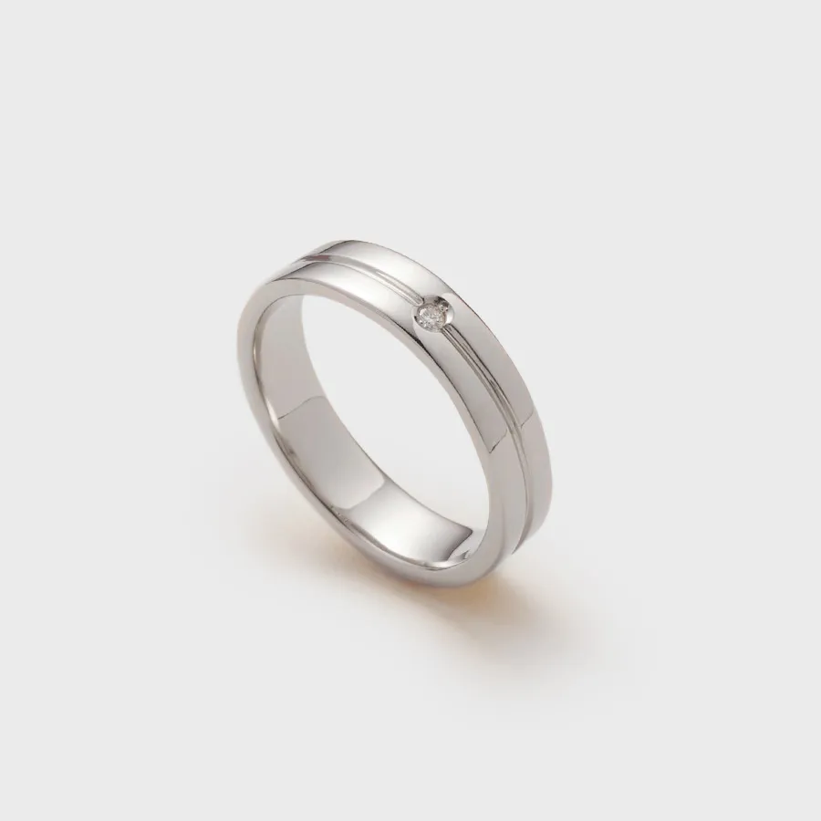 Bold Facade 1diamond Ring 볼드 파사드 1diamond 반지 - 감도 깊은 취향 셀렉트샵 29CM