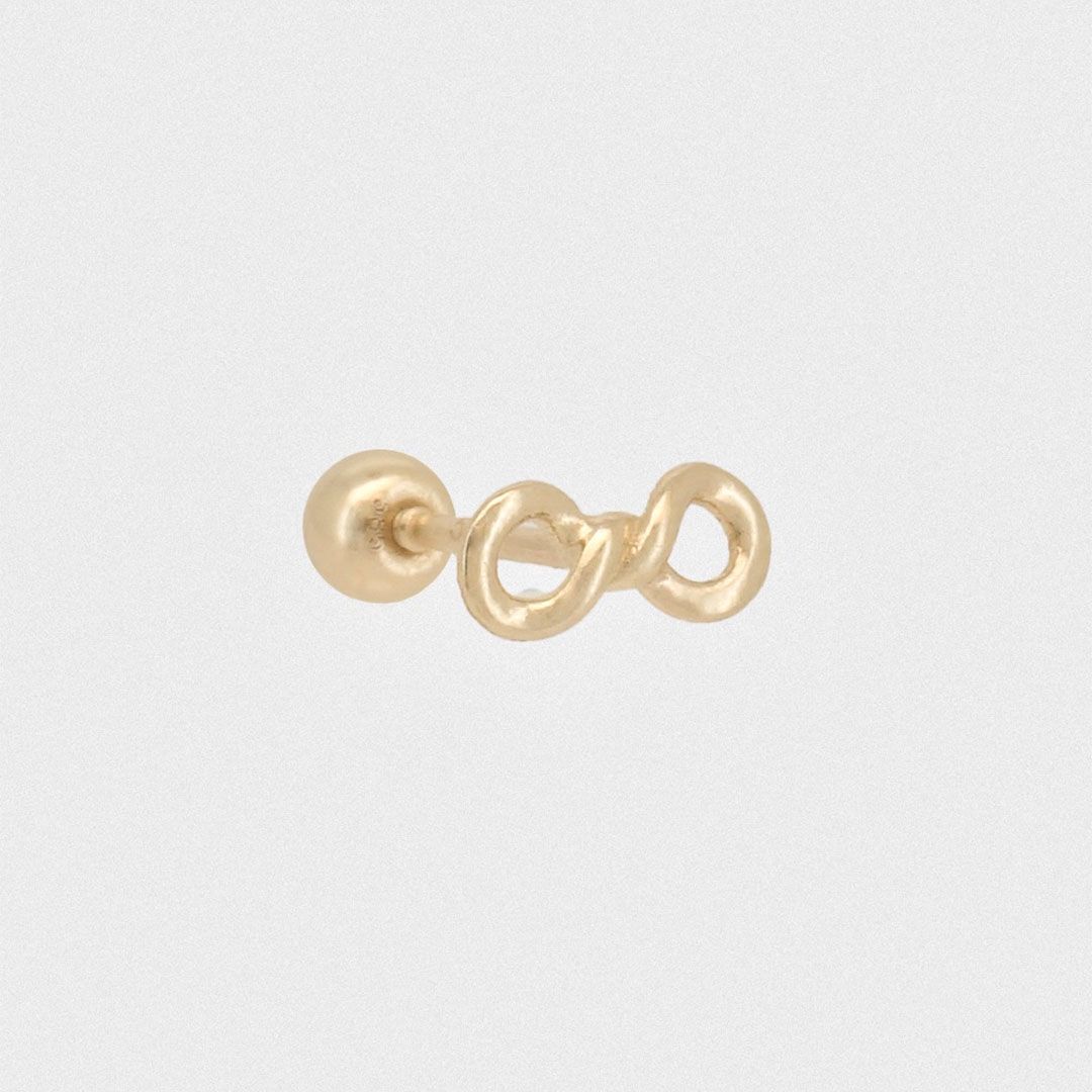 14k infinity knot piercing - 감도 깊은 취향 셀렉트샵 29CM