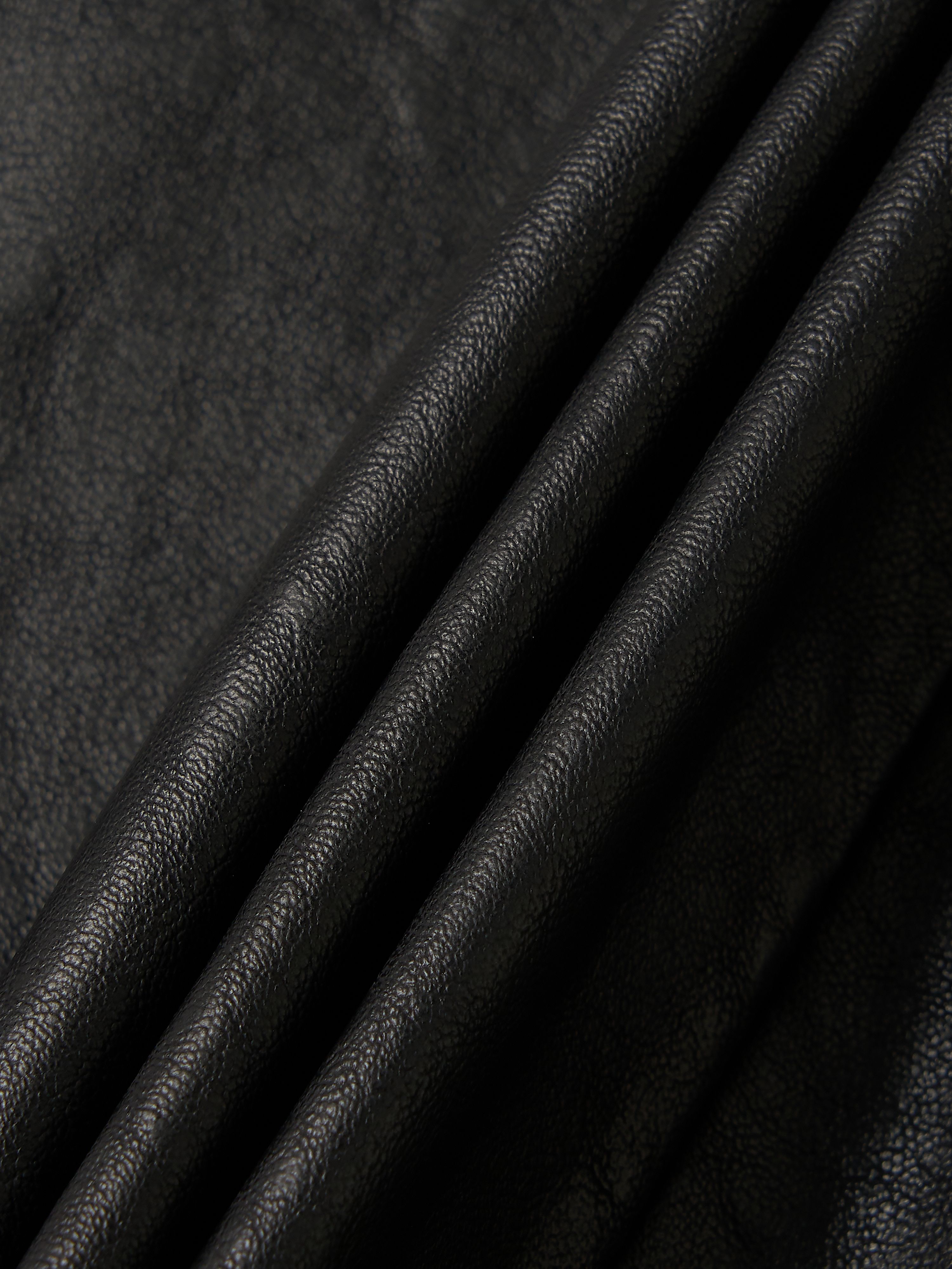 CUT-OUT LEATHER JACKET - BALCK - 감도 깊은 취향 셀렉트샵 29CM