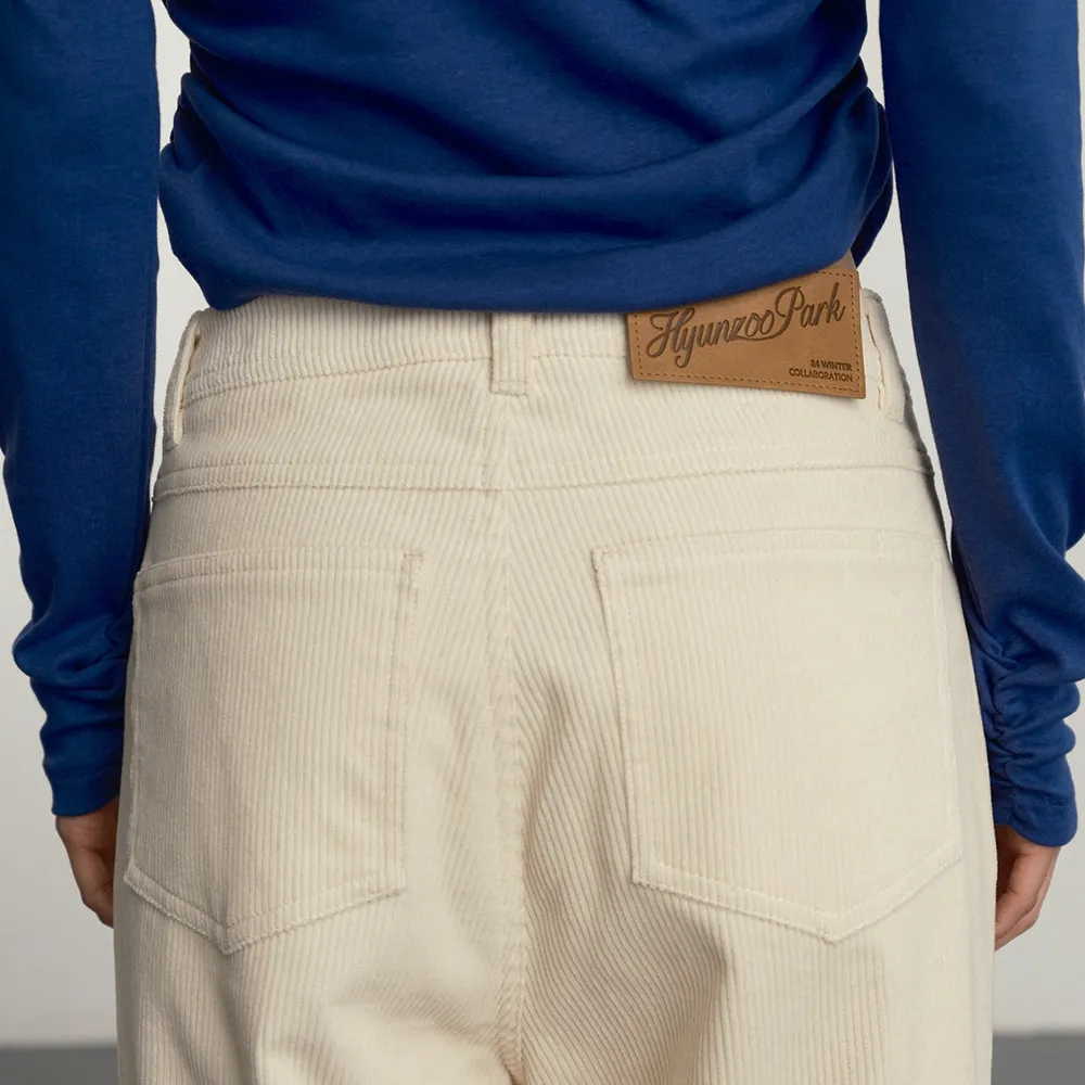 LOOSEFIT CORDUROY PANTS_CREAM - 감도 깊은 취향 셀렉트샵 29CM