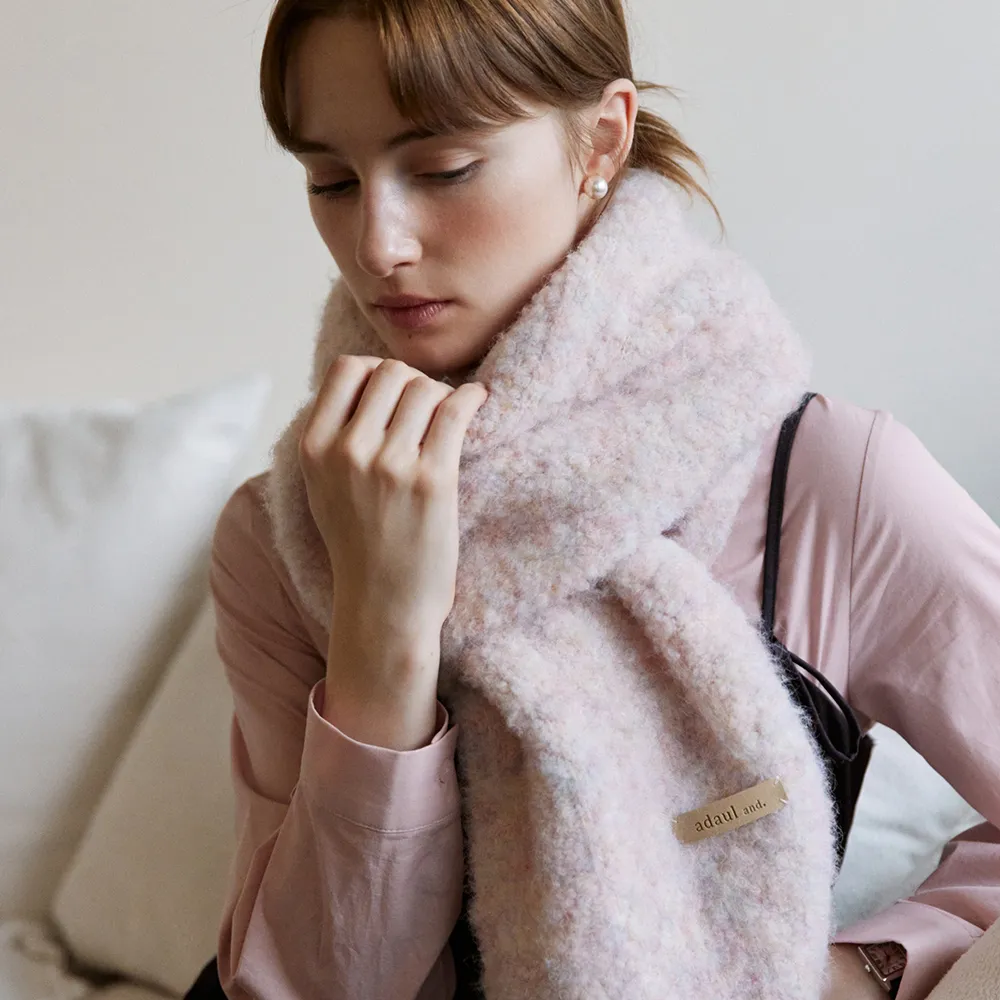 Shibori hairy soft long muffler - 5color - 감도 깊은 취향 셀렉트샵 29CM