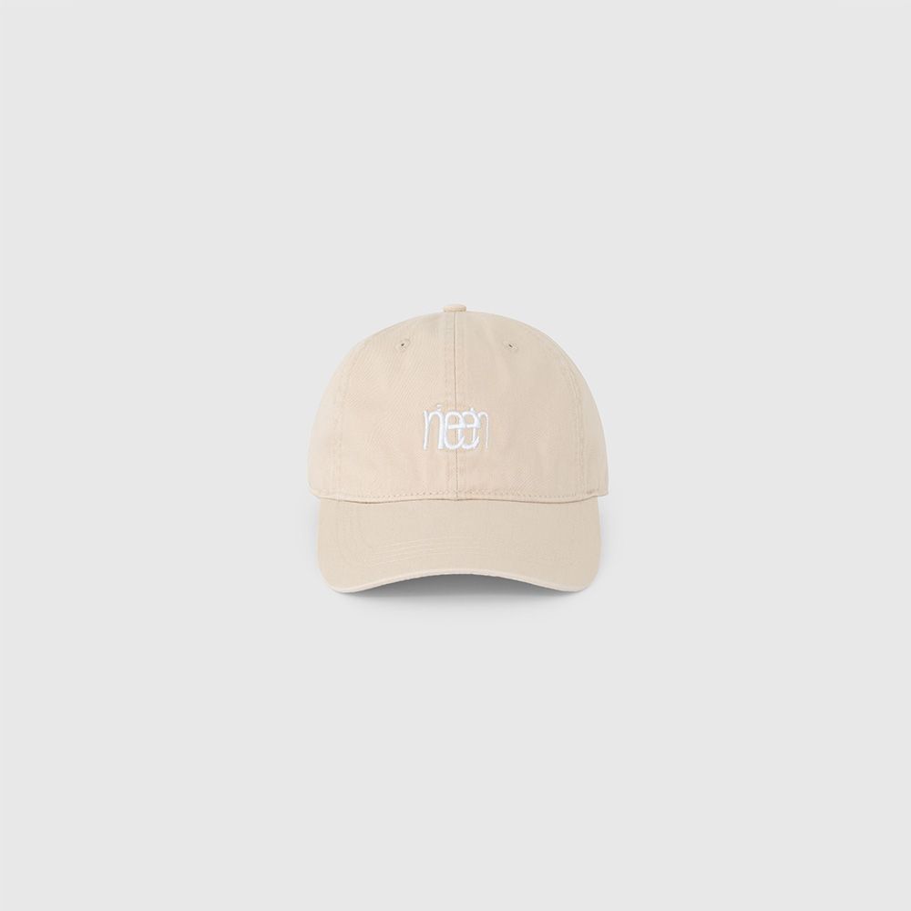 SMALL LOGO CAP_BEIGE - 감도 깊은 취향 셀렉트샵 29CM
