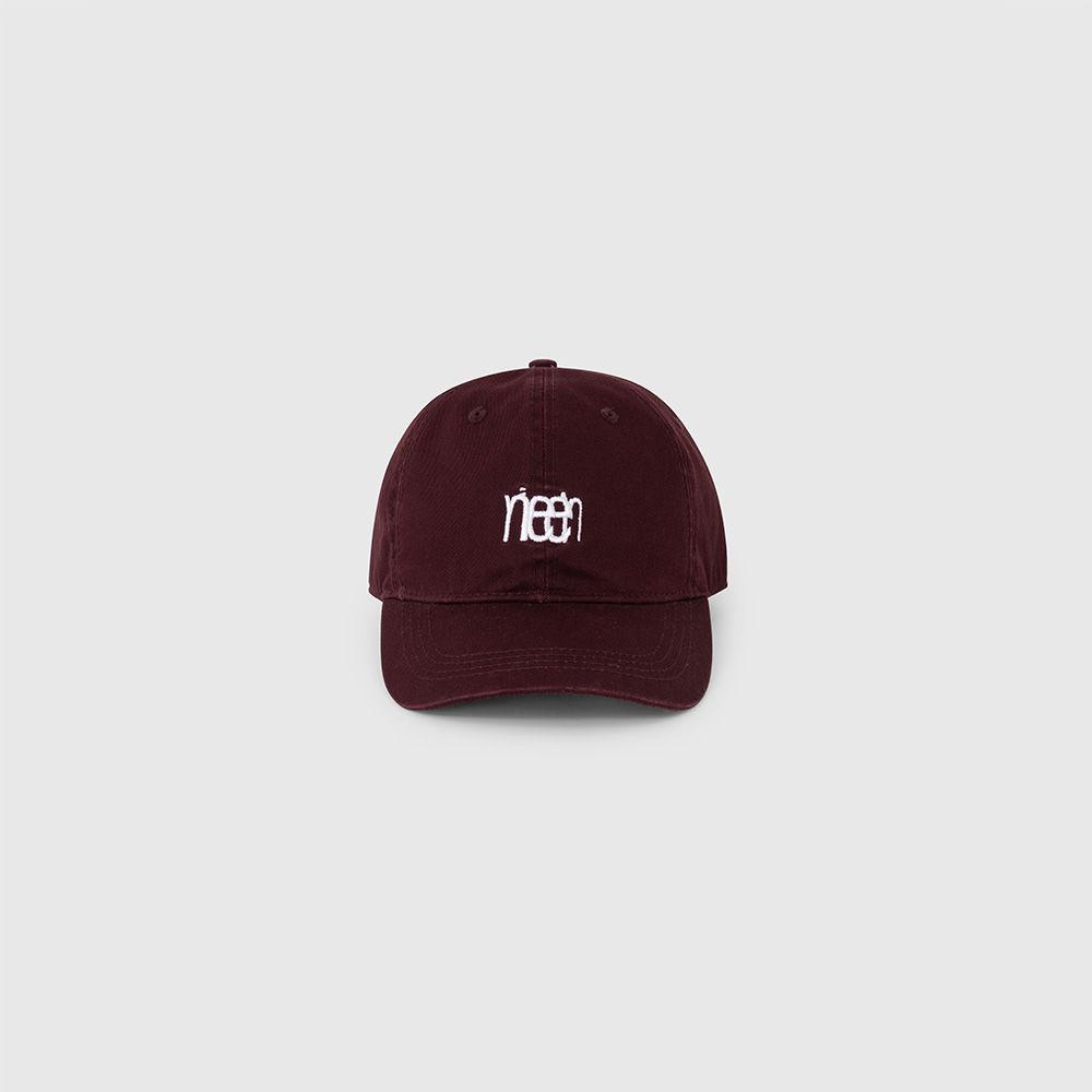 SMALL LOGO CAP_WINE - 감도 깊은 취향 셀렉트샵 29CM