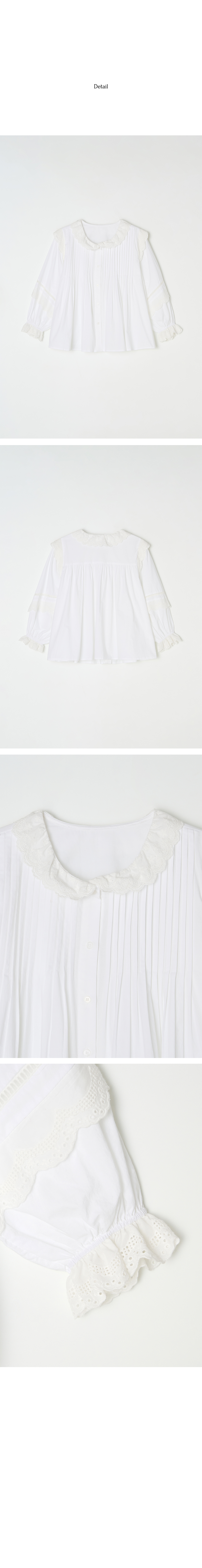 Villa lace blouse_ivory - 감도 깊은 취향 셀렉트샵 29CM