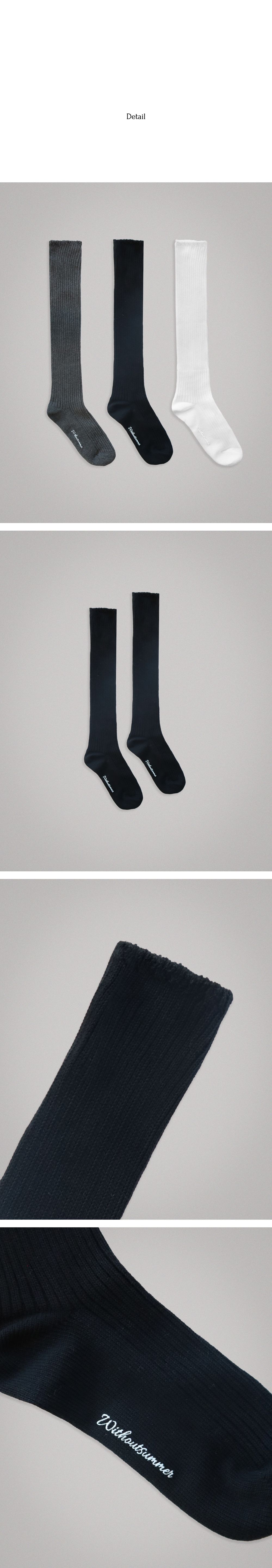 Basic cotton socks_black - 감도 깊은 취향 셀렉트샵 29CM