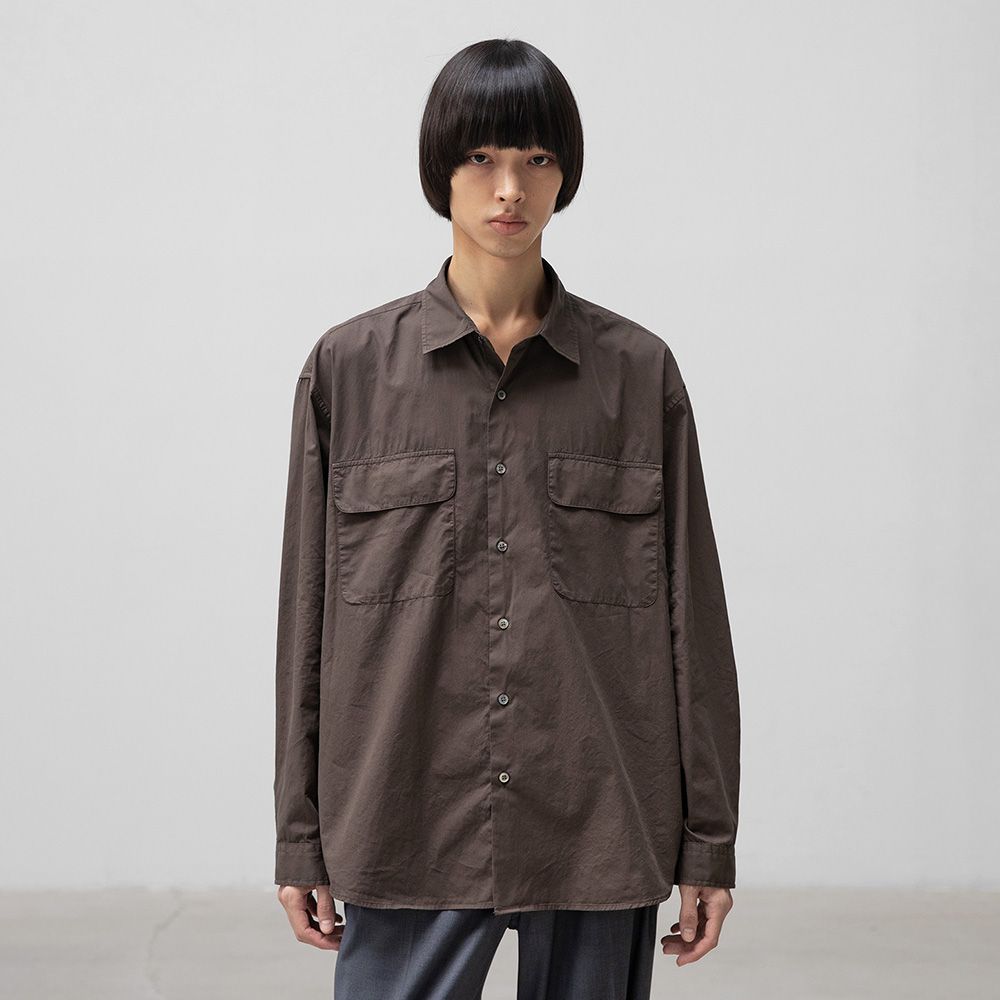 Volume Garment Shirt (Mild Brown) - 감도 깊은 취향 셀렉트샵 29CM