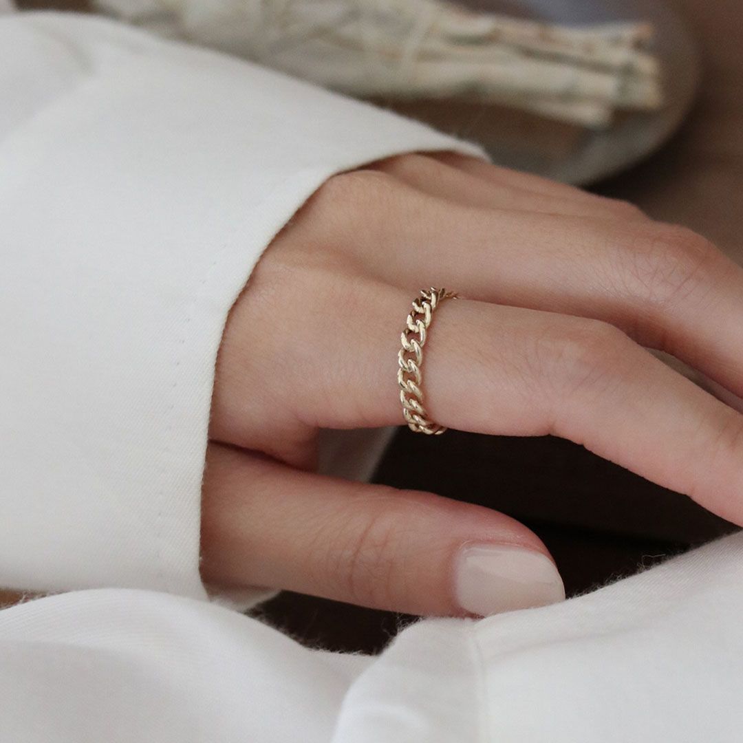 14k chain ring - 감도 깊은 취향 셀렉트샵 29CM