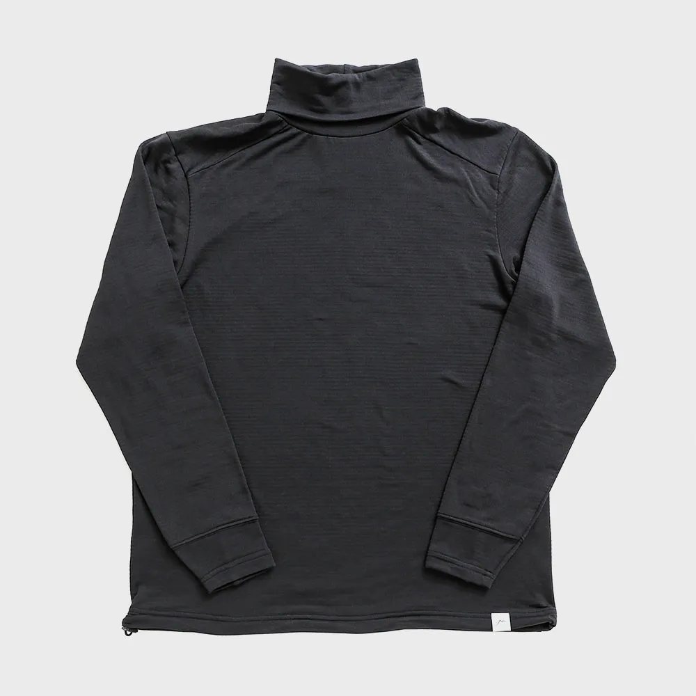 LIGHT POWERGRID TURTLE NECK (Black) - 감도 깊은 취향 셀렉트샵 29CM