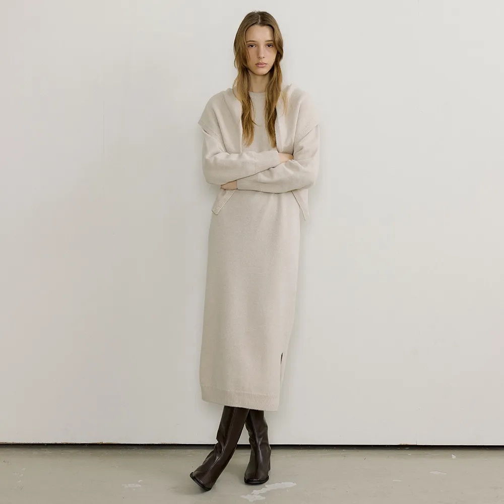 WOOL CASH LONG SLIT KNIT OPS_3COLOR - 감도 깊은 취향 셀렉트샵 29CM