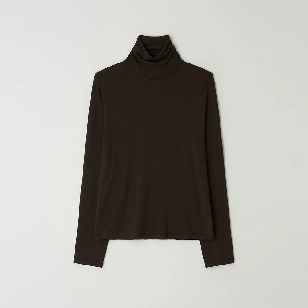 Sheer Turtleneck Top(Brown) - 감도 깊은 취향 셀렉트샵 29CM