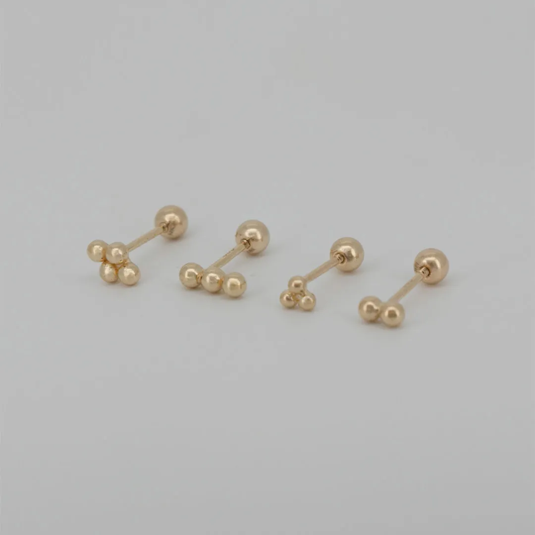 14k ball stick piercing - 감도 깊은 취향 셀렉트샵 29CM