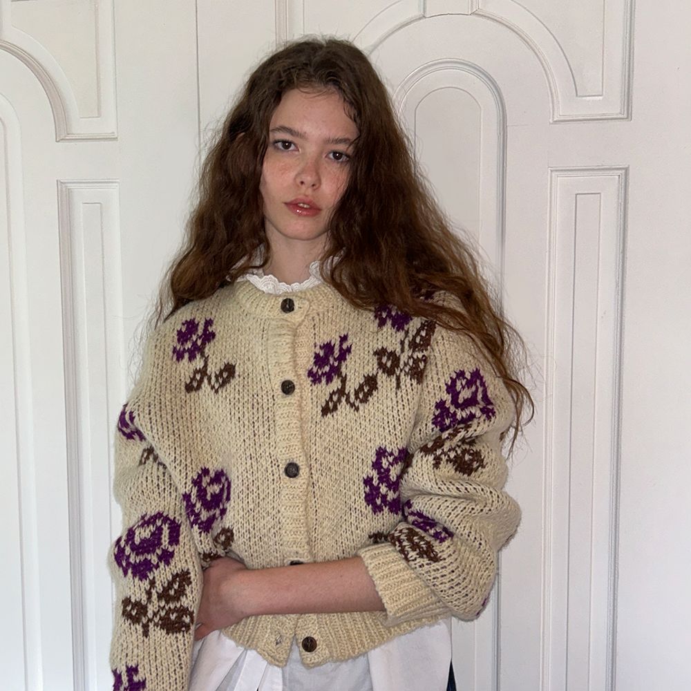 Rosaline knit cardigan_beige - 감도 깊은 취향 셀렉트샵 29CM