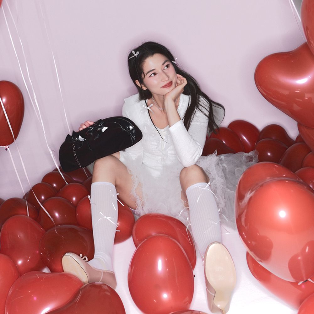 투포식스 Ribbon chain shoulder bag BK - 감도 깊은 취향 셀렉트샵 29CM