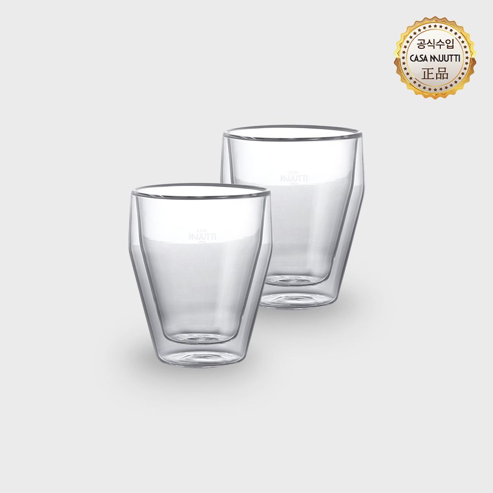 더블월 폴리고노 이중유리컵 250ml 2P - 감도 깊은 취향 셀렉트샵 29CM