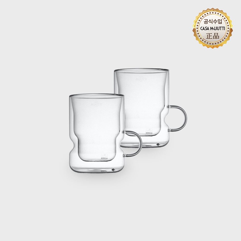 더블월 쿠르바 이중유리컵 280ml 2P - 감도 깊은 취향 셀렉트샵 29CM