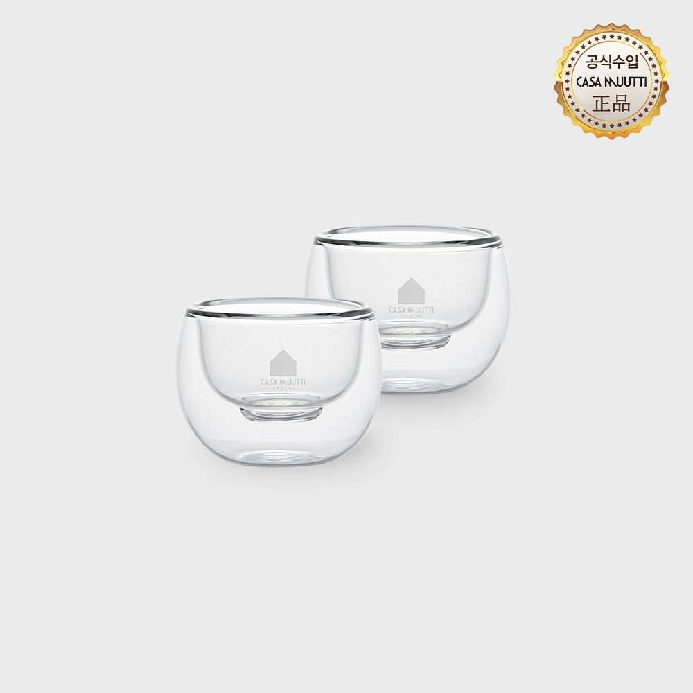 더블월 소주잔 130ml 2P - 감도 깊은 취향 셀렉트샵 29CM