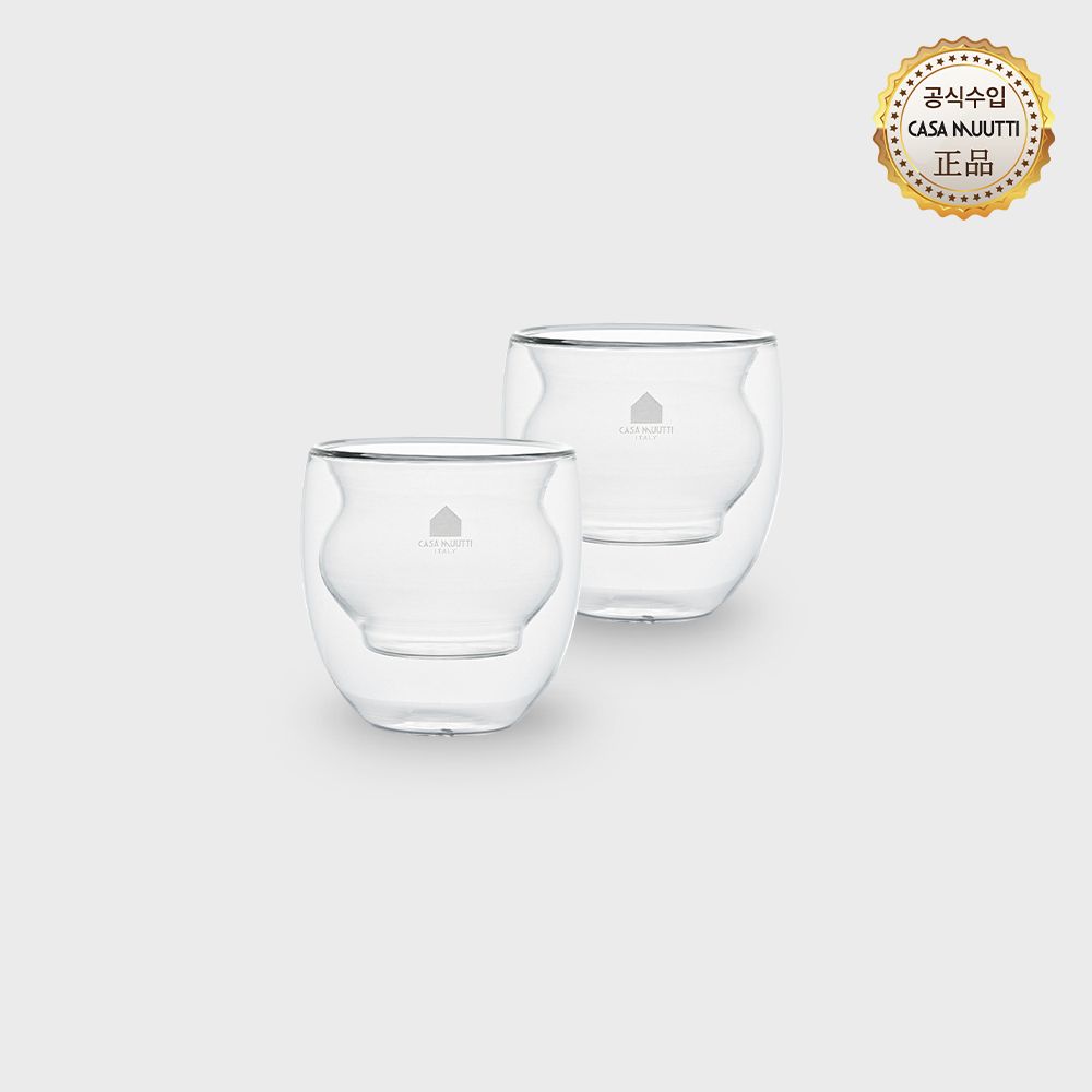 더블월 비치 이중유리컵 150ml 2P - 감도 깊은 취향 셀렉트샵 29CM
