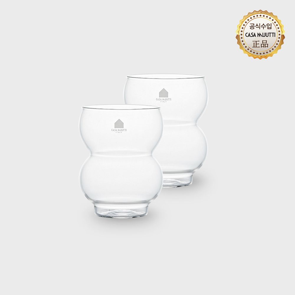 싱글월 도스L 유리컵 420ml 2P - 감도 깊은 취향 셀렉트샵 29CM