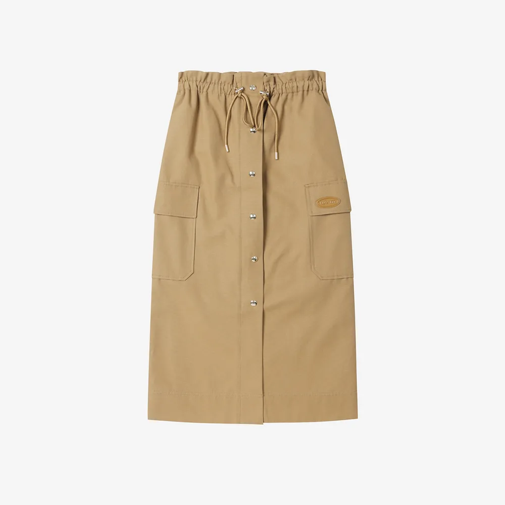 STRING COTTON SKIRT_CAMEL - 감도 깊은 취향 셀렉트샵 29CM
