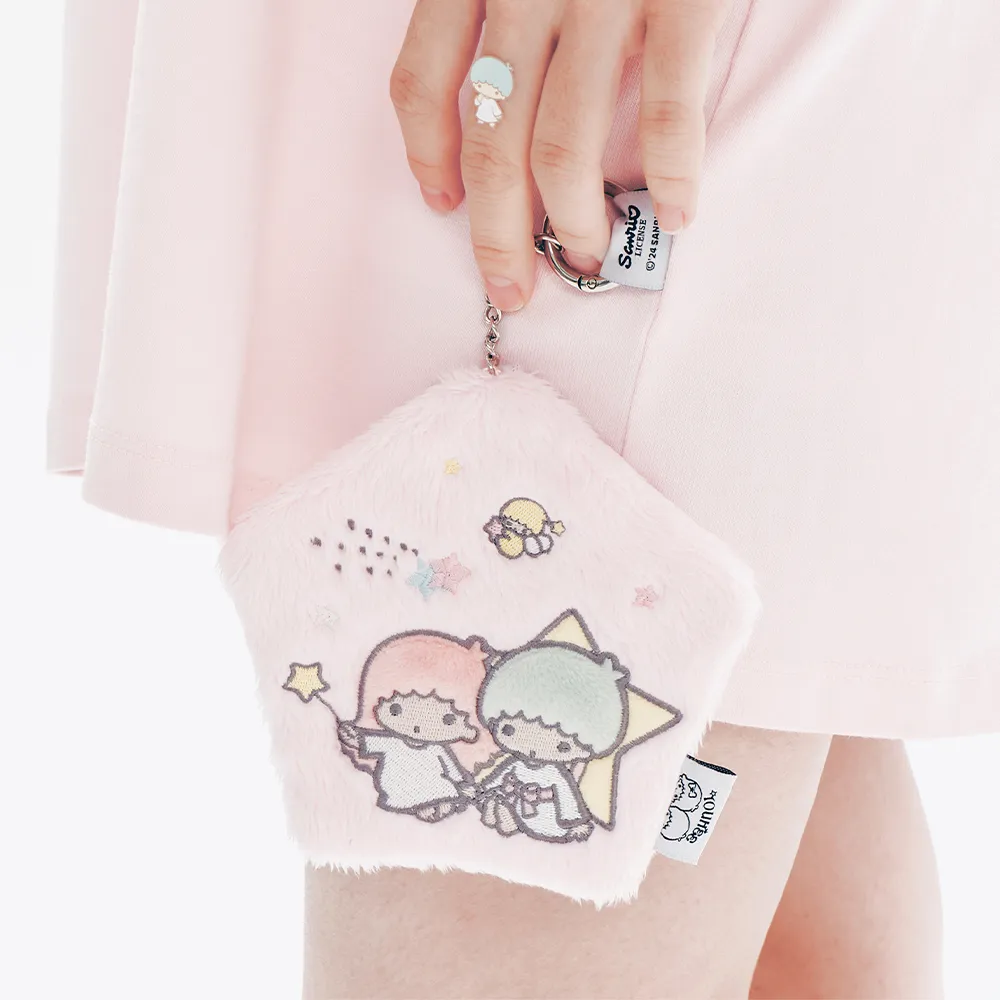 YOUHEE X LITTLE TWIN STAR POUCH KEY RING PINK - 감도 깊은 취향 셀렉트샵 29CM