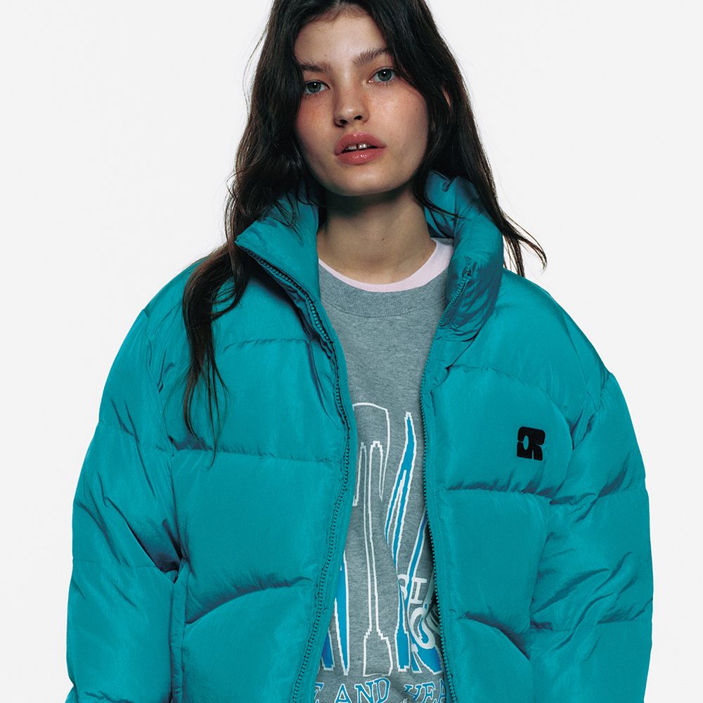 CENTAUR DUCK DOWN PADDED JUMPER_GREEN - 감도 깊은 취향 셀렉트샵 29CM