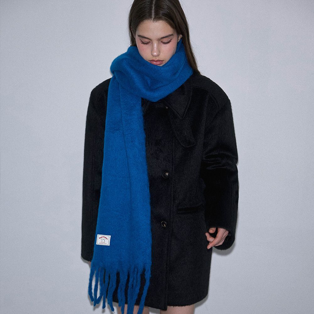Wide Long Muffler [Cobalt Blue] - 감도 깊은 취향 셀렉트샵 29CM